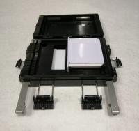China Plastic ABS Outdoor 1*8 Fiber Optic Splitter Termination Box 12FO Fiber Optic Distribution Box for sale