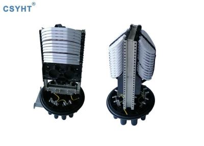 China Dome FOSC 288 Core Fiber Optic Joint Enclosure 16 Inlet Outlet Ports CATV for sale