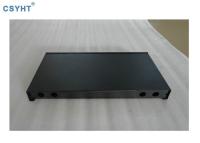 China 24 Core 8 Ports SC LIU Fiber Optic Patch Panel 19 Inch 1U for sale