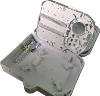 China 2x16 PLC CATV FTTH Fiber Termination Box 24 Cores Outdoor for sale