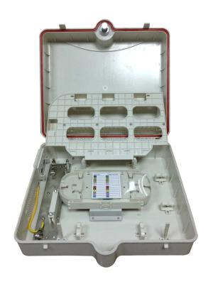 China 48 Cores ABS Fiber Optic Distribution Box For FTTH CATV for sale