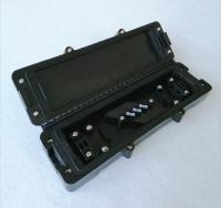 China FTTB 12 Ports Fiber Optic Splice Closure Plc Fiber Optic Splitter PP Plastic for sale