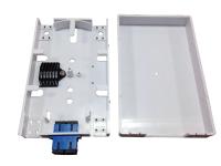 China 2 Indoor Fiber Optic Terminal Box FTTH CATV Distribution Box waterproof outdoor insdoor installation for sale