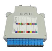 China 12 Sc Fiber Optic Connection Box Aluninum For FTTH CATV GPON for sale