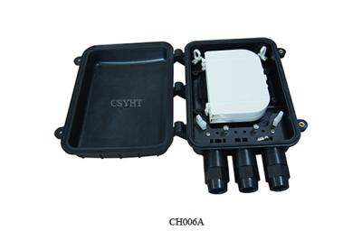 China 24 Fibers ABC Plastic Horizontal Splice Closure For FTTH CATV GPON for sale