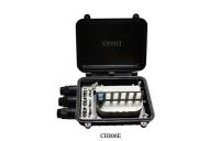China 24 Fibers ABC Plastic Horizontal Splice Closure For FTTH CATV GPON for sale