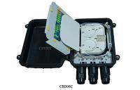 China 24 Fibers ABC Plastic Horizontal Splice Closure For FTTH CATV GPON for sale