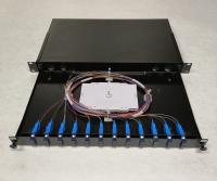China Slidable 12F 19 Inches Fiber Optic Patch Panel ODF-RS-240 for sale