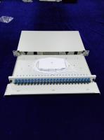 China Sliding Tray Fiber Panel Splice Cassettes MPO Panel Fixed Shelf Fiber Optic Patch Panel for sale