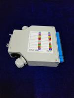 China DIN-00 aluminum fiber connection and distribution DIN rail mounted fiber optic terminal box for sale