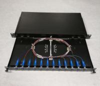 China ODF-RS-205 19inch rack mounted Slidable fiber optic patch panel for sale
