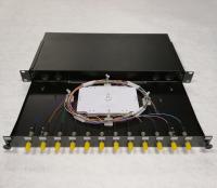 China ODF-RS-205 19inch rack mounted Slidable fiber optic patch panel for sale