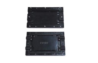 China Black Horizontal splice closure CH022 use in FTTH CATV GPON Telecommunications for sale