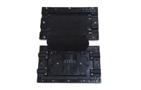 China Black Horizontal splice closure CH022 use in FTTH CATV GPON Telecommunications for sale