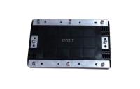 China Black Horizontal splice closure CH022 use in FTTH CATV GPON Telecommunications for sale