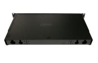 China Black cold roll steel  1U 24FO FDB 19inch ODF-RS-205 for FTTH GPON CATV Telecommunications for sale