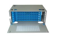 China Drawer fiber optic patch panel 72 port AR72 fro FTTH GPON CATV Telecommunications for sale