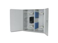 China Indoor wallmount patch panel fiber optic distribution frame indoor 48fibers for sale