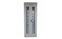 China With front two transparent doors & rear two metal doors  high-capacity, high-density fiber distribution frame Indoor for sale