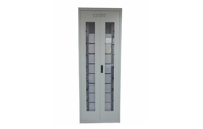 China With front two transparent doors & rear two metal doors  high-capacity, high-density fiber distribution frame Indoor for sale
