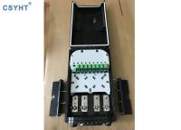 China 16 Way 2 PG Gland IP65 FDB Fiber Distribution Box 1×16 Splitter for sale