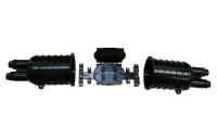 China 96 fiber optic splice closure 2 in 2 out CV021 for sale