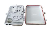 China 1x8 PLC 16F Fiber Optic Terminal Box B0216F2 FTTH Drop Cable Box for sale