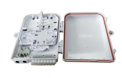 China 1x8 PLC 16F Fiber Optic Terminal Box B0216F2 FTTH Drop Cable Box for sale