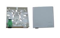 China MM SM G008 Fiber Optic Faceplate for FTTH FTTB Project for sale