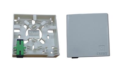 China MM SM G008 Fiber Optic Faceplate for FTTH FTTB Project for sale