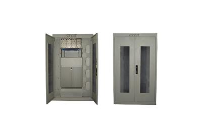 China 1x8  JC120 FTTH Fiber Optic Terminal Box RAL7035 Cold Roll Steel for sale