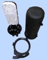 China IP68 FOSC FTTH PP UV Dome Fiber Optic Enclosure 4 Splice Tray CE PONY for sale