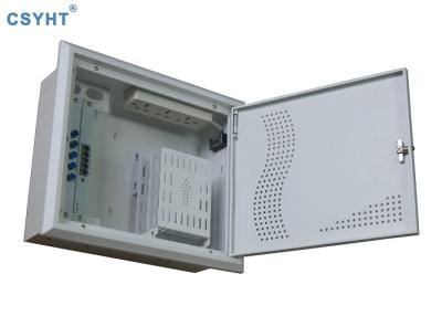 China FTTH Soho Box Indoor Wallmount Fiber Optic Information Box with ONU box and Telephone Splitter for Home Use for sale