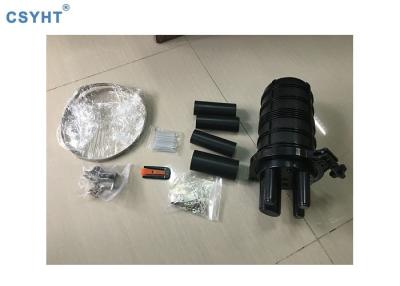 China 140×300.5mm ISO FTTH Fiber Optic Splice Closure IP68 48C Dome Vertical for sale