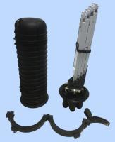 China ISO 96 144C Dome Fiber Optic Splice Closure PP UV Fiber Splice Box for sale
