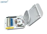 China SC APC Iso9001 FTTH Fiber Optic Terminal Box 12FO Wall Mounted Termination Box for sale