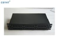 China 72FO SC Duplex Fiber Optic Patch Panel With APL Adapter Plate for sale