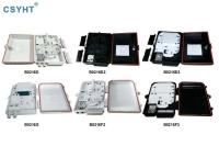 China Rainfall Resistant 16FO Ftth Terminal Box 8 LC Fiber Optic Enclosures for sale