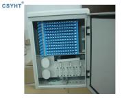 China 144 Fibers Anti Erosion Outdoor Optical Cabinet 12C Modular Fiber Splice Tray for sale