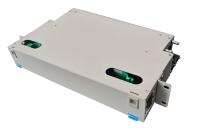 China Electrostatic 24FO Cable Termination Patch Panel 2 Sliding Trays SC LC 19