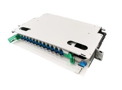 China 12FO FTTH Rack Mount Patch Panel FTTB 19