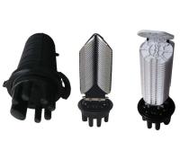 China Plastic PP Dome Fiber Closure Aerial Hanger 576 Cores Fiber Joint Enclosure for sale