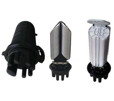 China Plastic PP Dome Fiber Closure Aerial Hanger 576 Cores Fiber Joint Enclosure for sale