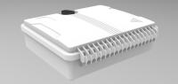 China 12FO ODP FTTH Fiber Terminal Box IP65 ABS With 12 SC Adapters for sale
