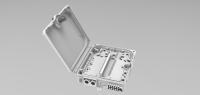 China Fiber optic termination box Cajas de distribucion NAP box 1x8 1x16 PLC splitter box IP65 for sale