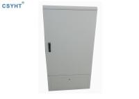 China 288 Core Fiber Optic Cabinet Outdoor Floor Stand SC Simplex UPC APC for sale