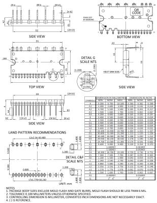 China 3 phase inverter module AOS AIP5D05K060Q4S with integrated HVIC drivers and built in bootstrap diodes for sale