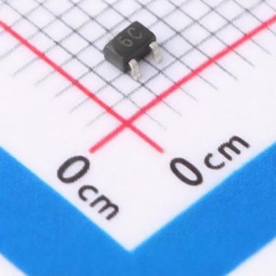 China Surface mount NPN transistor amsem BC817-40W featuring 45V VCEO and RoHS compliant SOT-23 package for sale