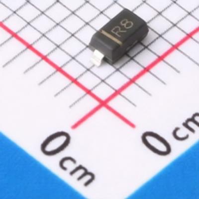 China Low Forward Voltage Schottky Diode amsem MBR0580 Featuring Matte Tin Lead Finish and RoHS Compliance for sale