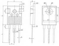 China 1200V silicon carbide mosfet Bestirpower BCW120N21M1 with low on resistance and halogen free design for sale